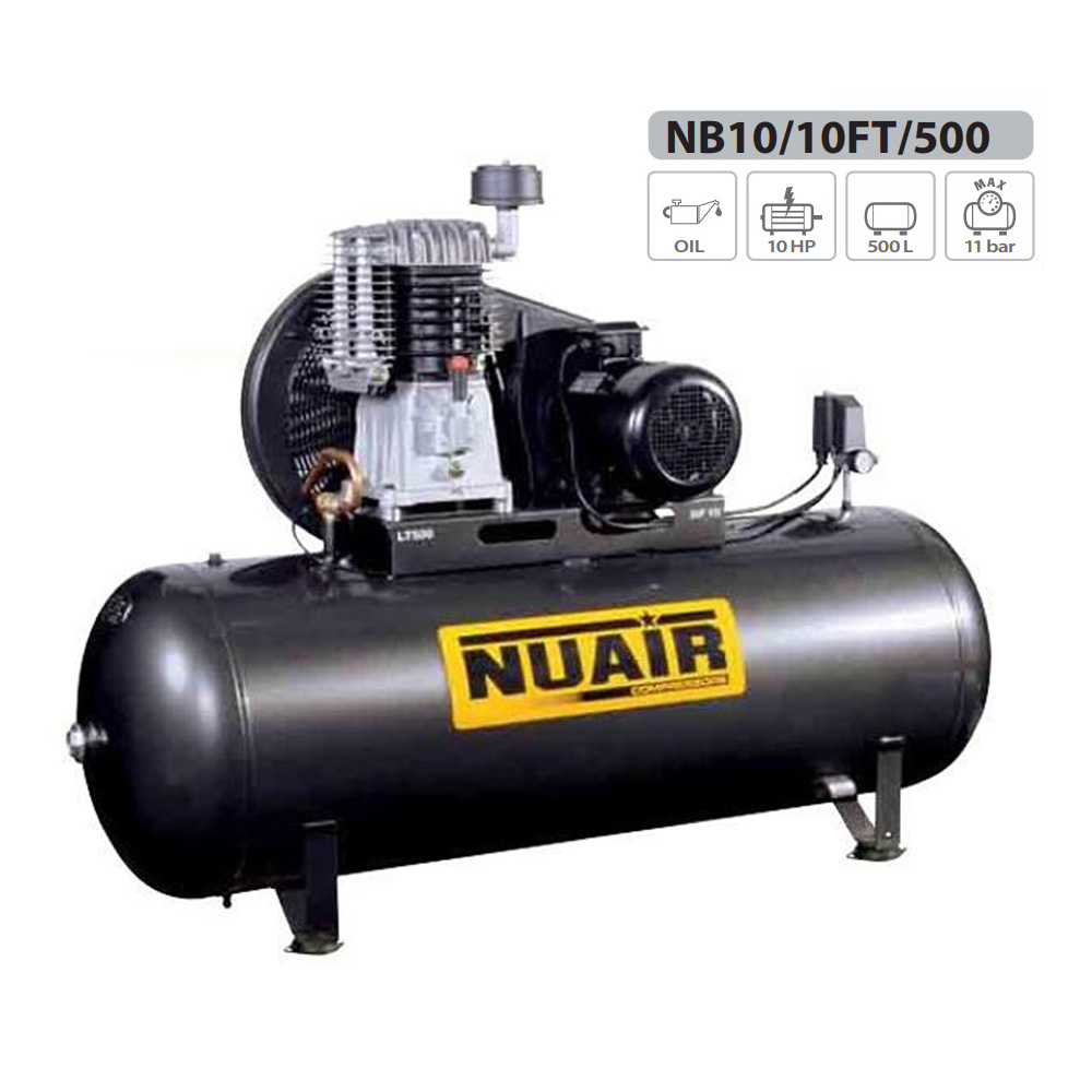 Nuair 500L Air Compressor | Abacomp